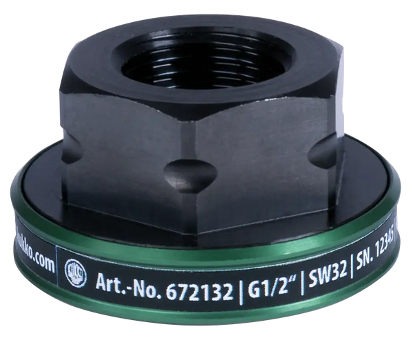 Kukko 671217 Power Nut With A Diameter Of 30 Mm, Key Width Of 17 Mm ...
